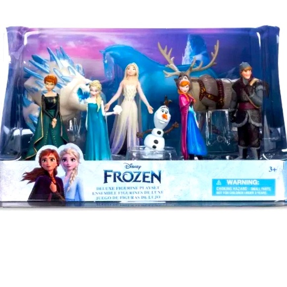 Disney | Toys | Disney Frozen Deluxe Figurine Play Set 9pc New | Poshmark